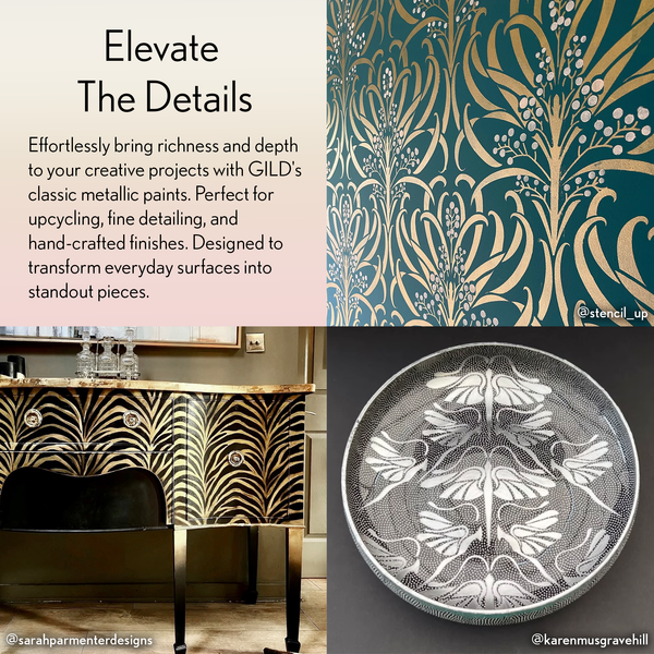 Champagne Acrylic Gilding Enamel – Guild Lane