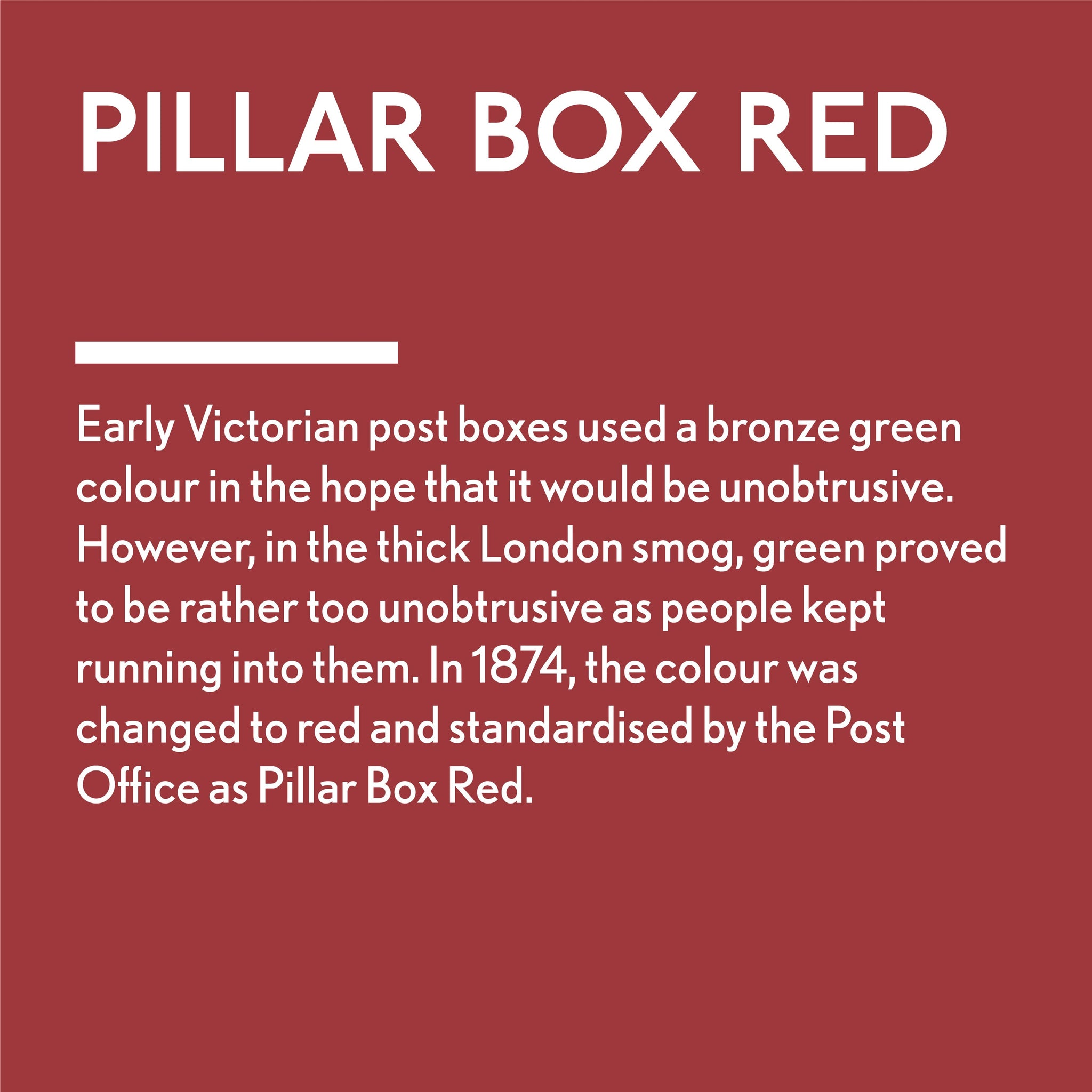 Pillar Box Red – Guild Lane